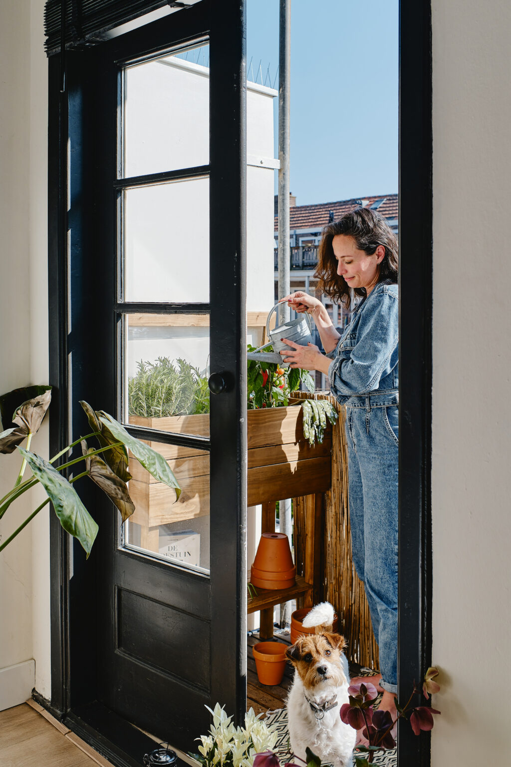 Moestuin balkon 85 cm - Balkonstudio